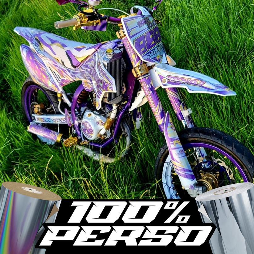 Kit déco moto Personnalisable - Fifty Design