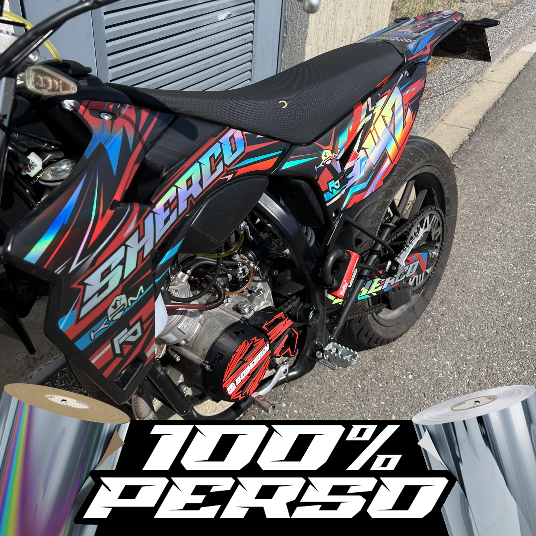 Kit déco moto Personnalisable - Fifty Design