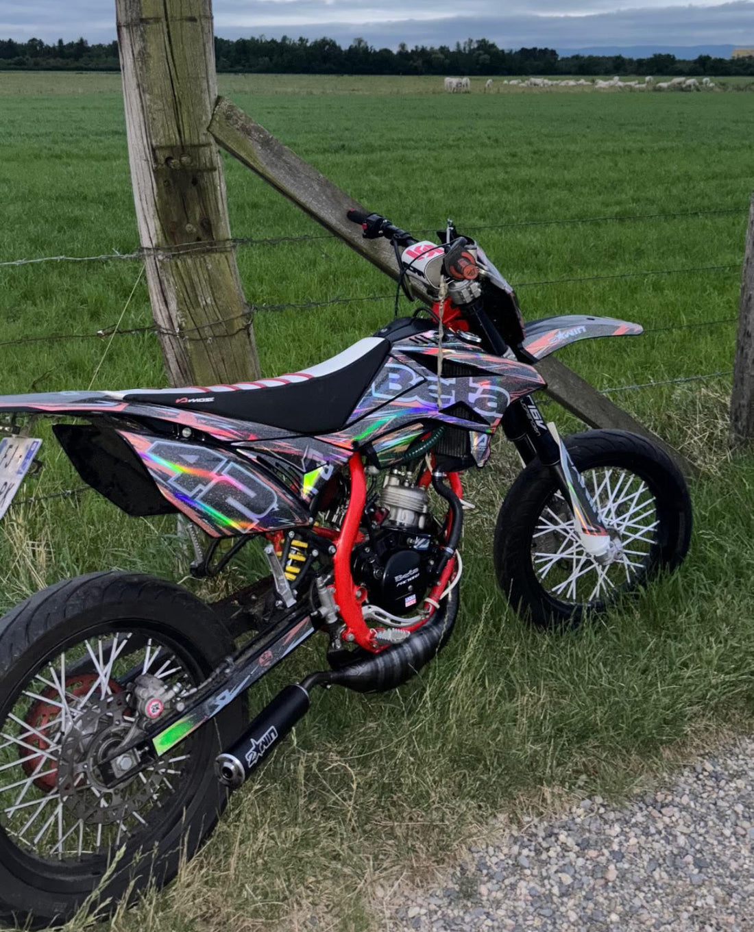 Kit déco moto Personnalisable - Fifty Design